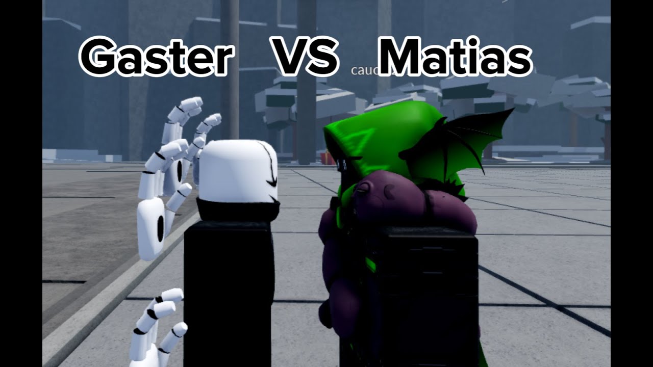Gaster VHS VS MATIAS TUBARAO! - YouTube