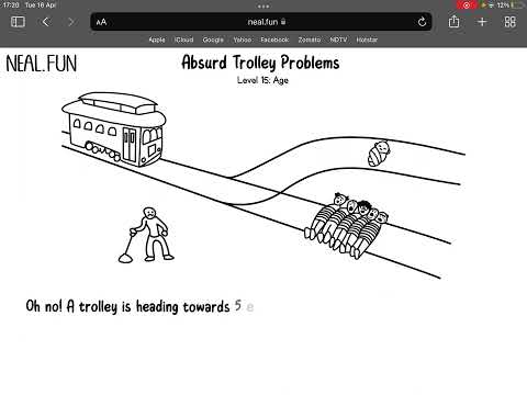 Meal.com Absurd trolley problems Full Gameplay - YouTube