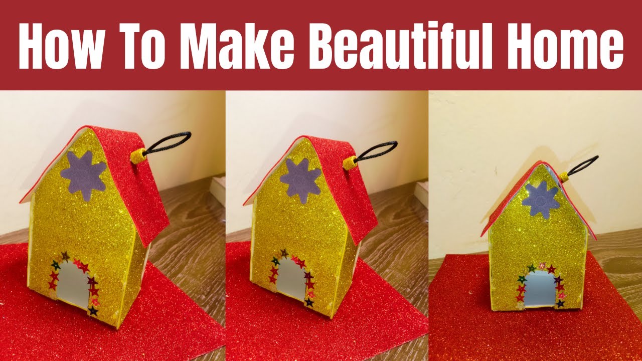 Crafting a Stunning Paper House: Simple and Beautiful Paper Craft - YouTube