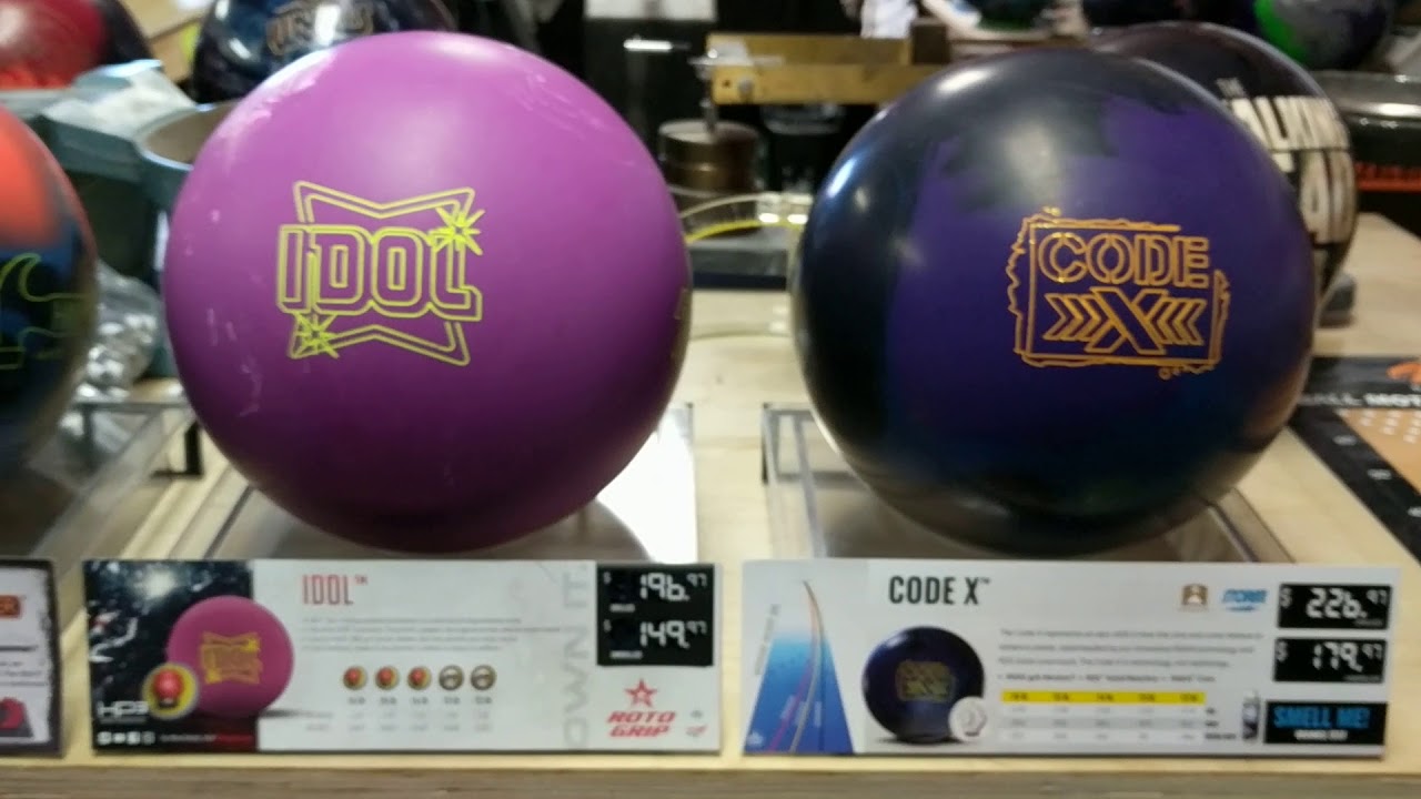 New Storm Code X and Roto Grip Idol - YouTube