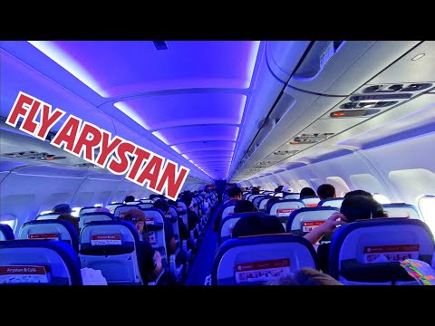Fly Arystan (лоукостер). Эконом класс. Airbus 320. Полный обзор - 1 Minute Story NS - YouTube