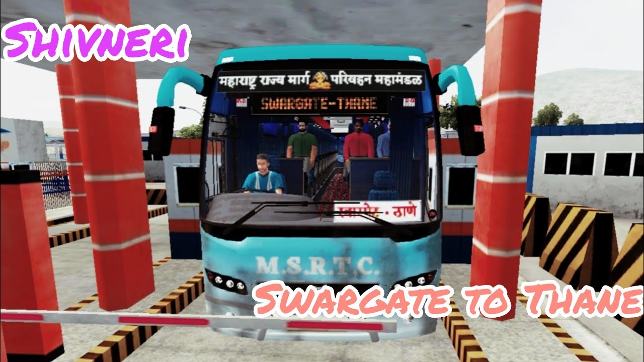 🎀Volvo B9r Facelift Semisleeper MSRTC Shivneri Bus Mod For Bussid ...