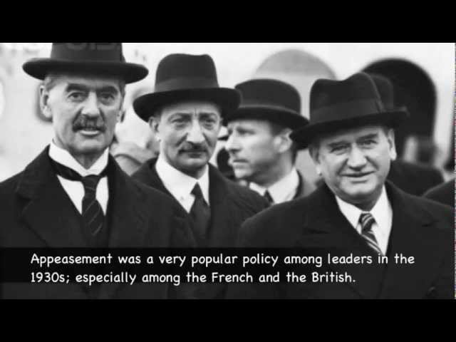 Appeasement Ww2