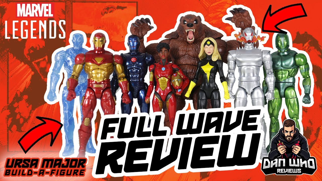 Marvel Legends Iron Man Ursa Major Build-A-Figure (FULL WAVE REVIEW ...