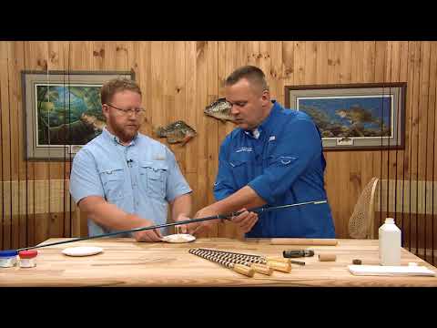Building a Casting Rod Rod Handle - YouTube