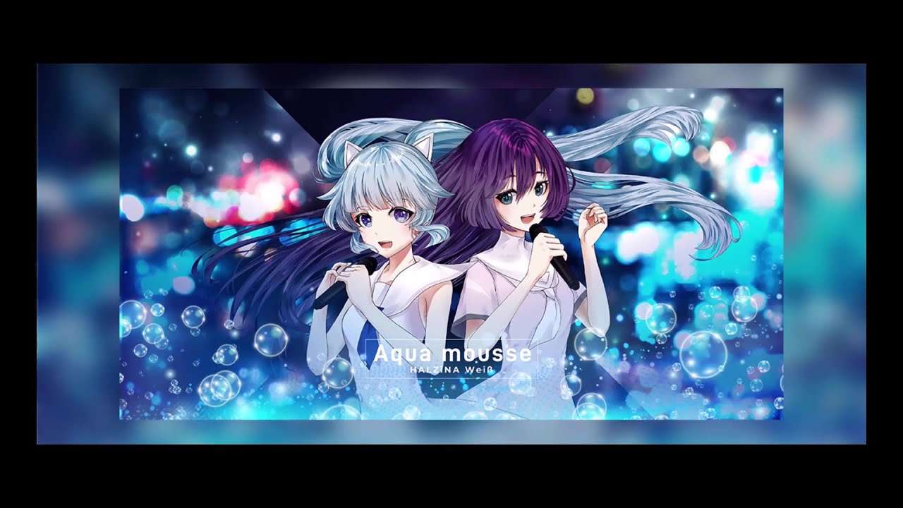 「Aqua mousse / HALZiNA Weiß」シンプル-NORMAL【セブンスコード/SEVEN's CODE】 - YouTube