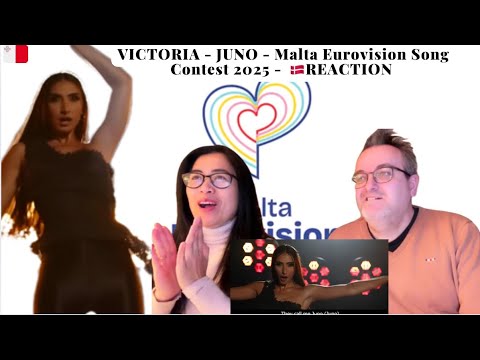 🇲🇹VICTORIA - JUNO - Malta Eurovision Song Contest 2025 - 🇩🇰REACTION ...