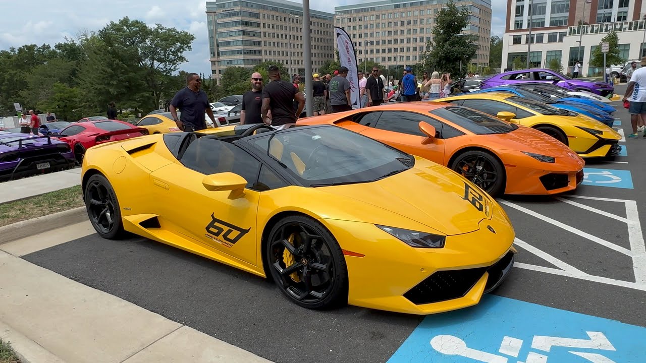 The Boro Cars & Coffee 8/4/24 #carsandcoffee #ferrari #lamborghini # ...