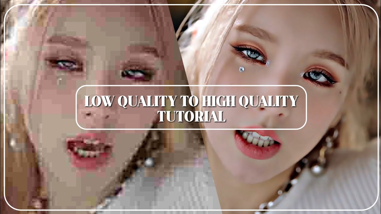 Low Quality to High Quality trend Tutorial on After Effect - YouTube