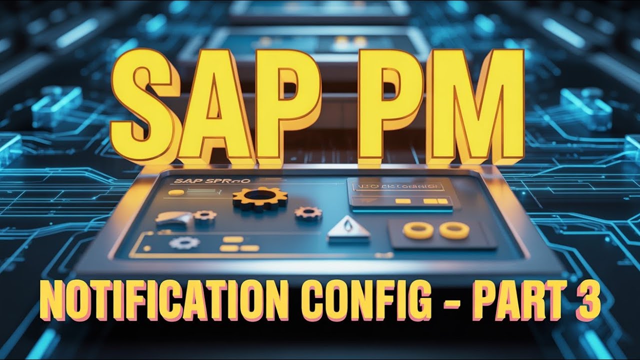 SAP PM Notification Configuration | Step-by-Step Customizing | Part 3 ...