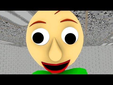 How to Make Baldi's Basics in Education and Learning NOT SCARY (Funny Baldi's Basics)