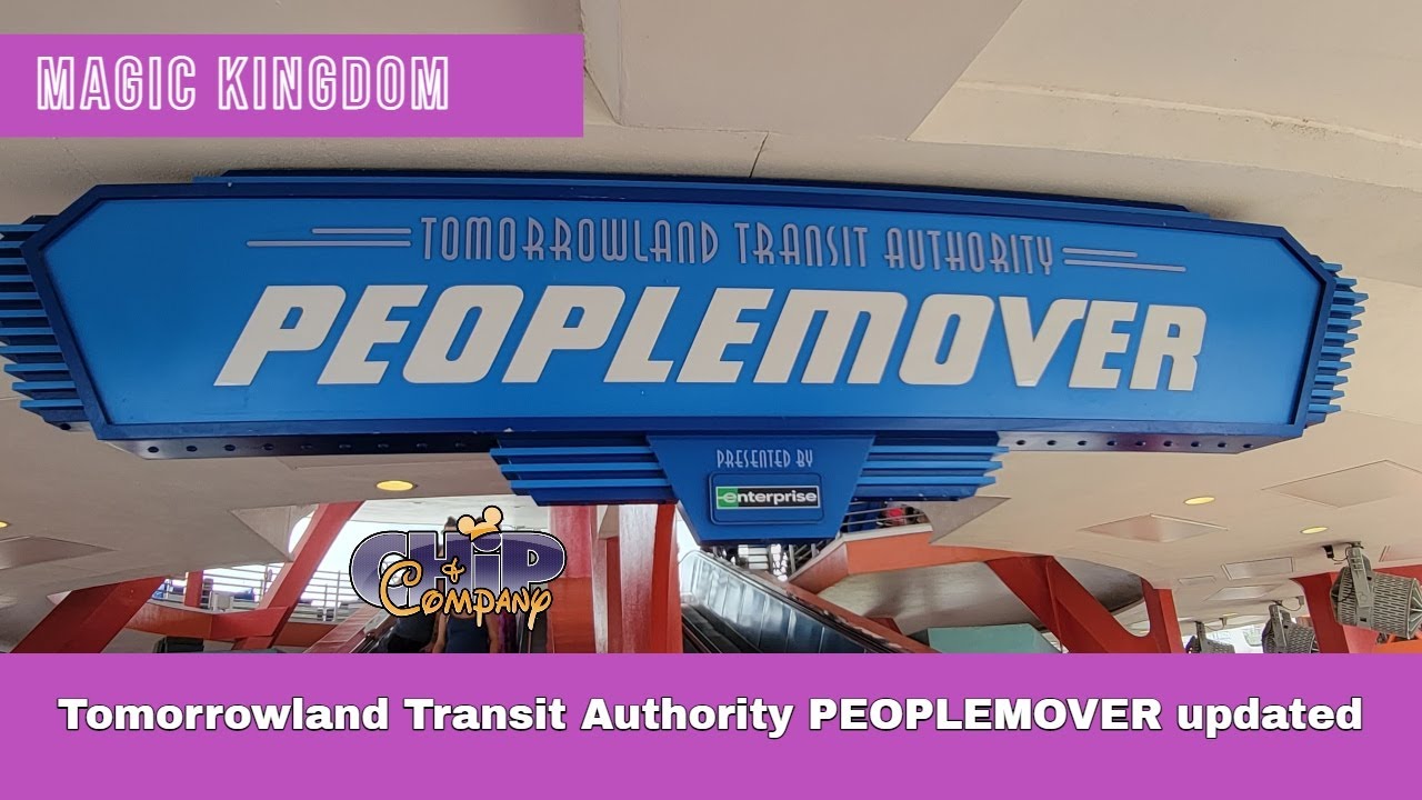 New Audio and Narration on Peoplemover for Tron Lightcycle Run | Chip ...