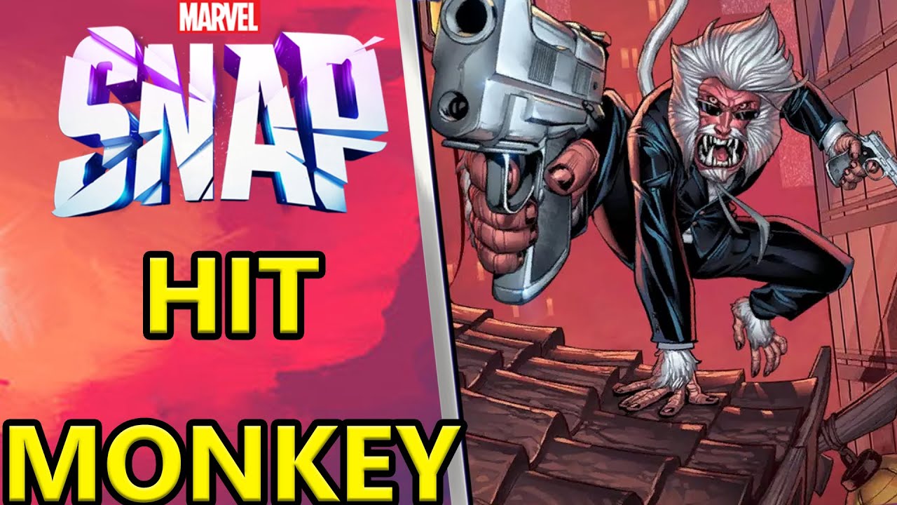 EM BUSCA DO MELHOR DECK DO HIT-MONKEY ! MARVEL SNAP - YouTube
