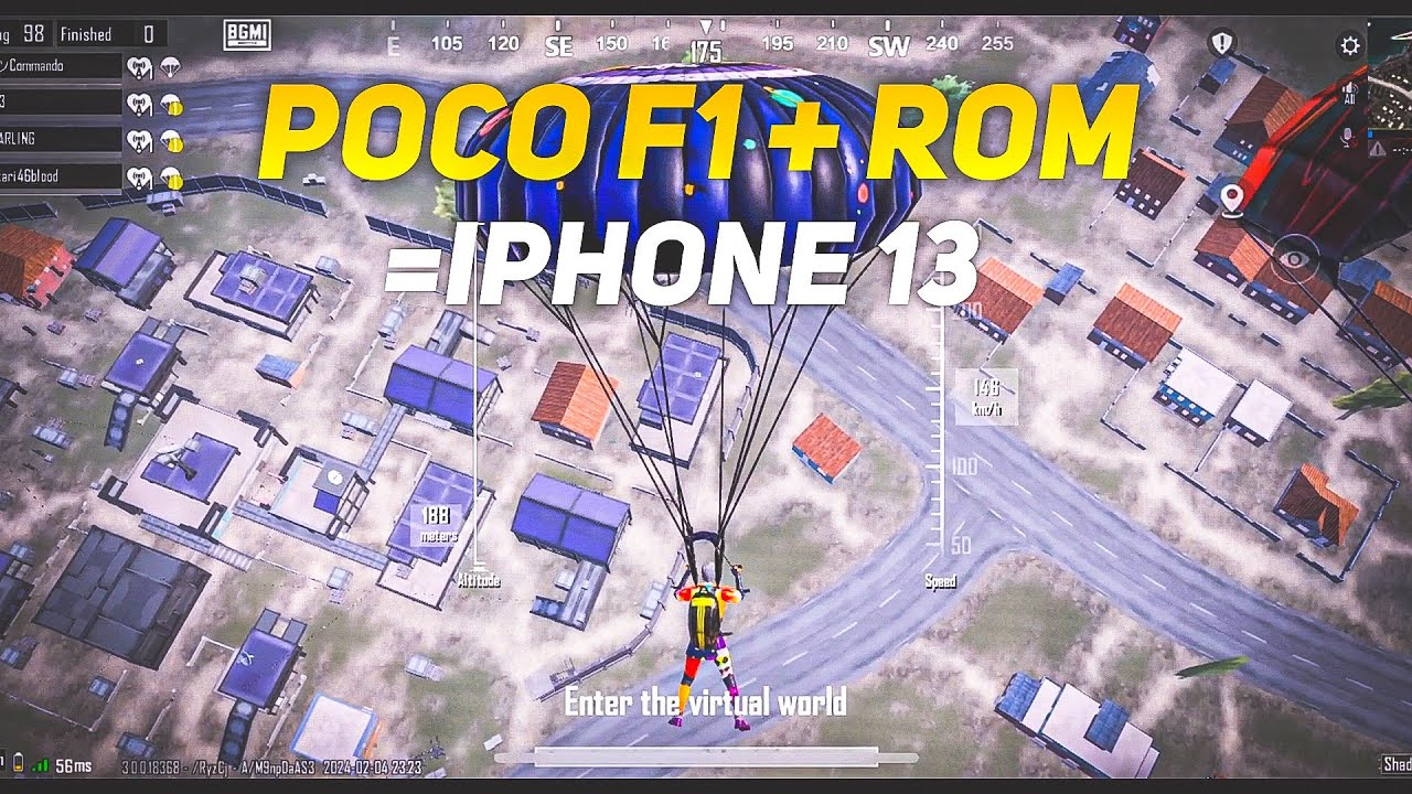 POCO F1 Gaming Rom Test Gaming For Poco F1 Bgmi Test 2024 3.1 update ...