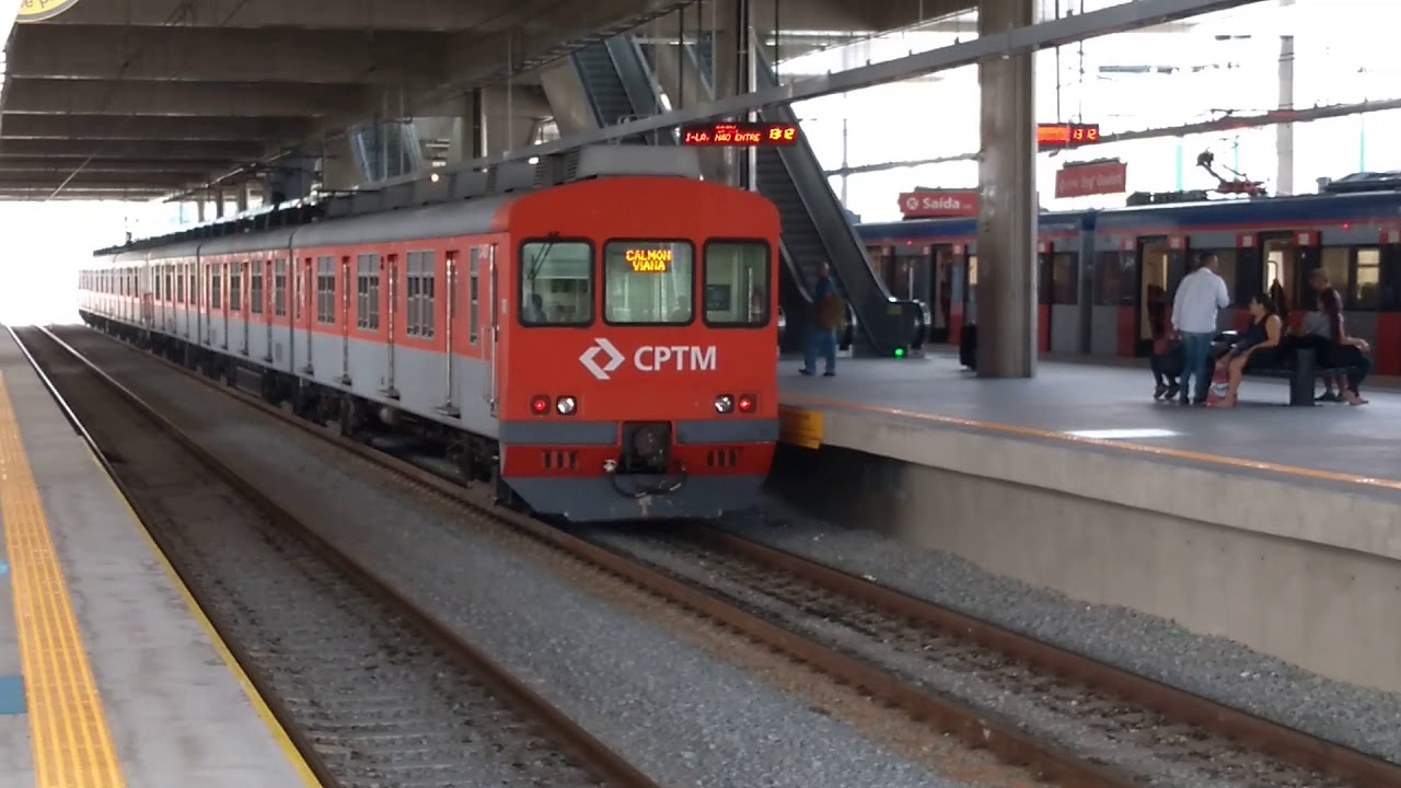 CPTM - 4400 e 2000 Na Estação Eng° Goulart - YouTube