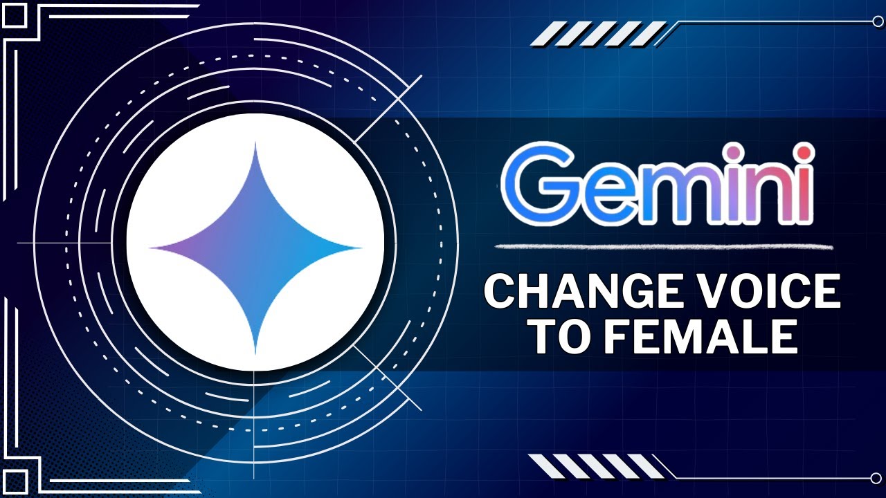 How to Change Gemini Voice to Female (Easy Method) - YouTube