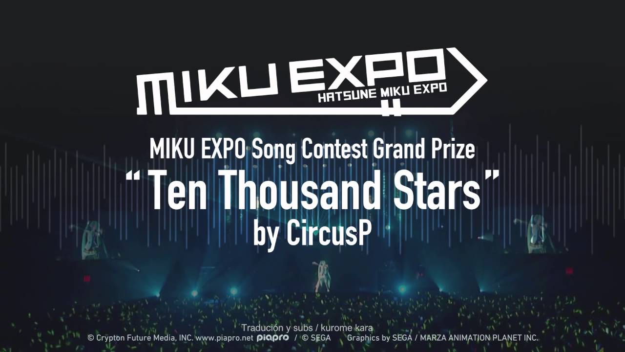 【Hatsune Miku】Ten Thousand Stars【Sub Español】 - YouTube