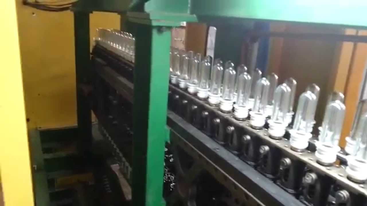 KEENPRO PET preform crystallized machine CR5K - YouTube