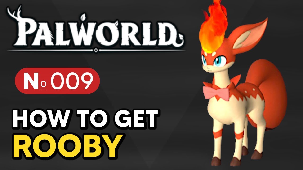 Palworld - How to Get ROOBY (Paldeck 009) - YouTube