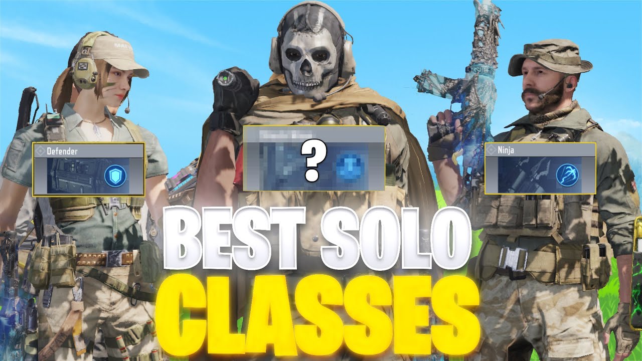 Best Class For Solos in COD Mobile Battle Royale (2023) - YouTube