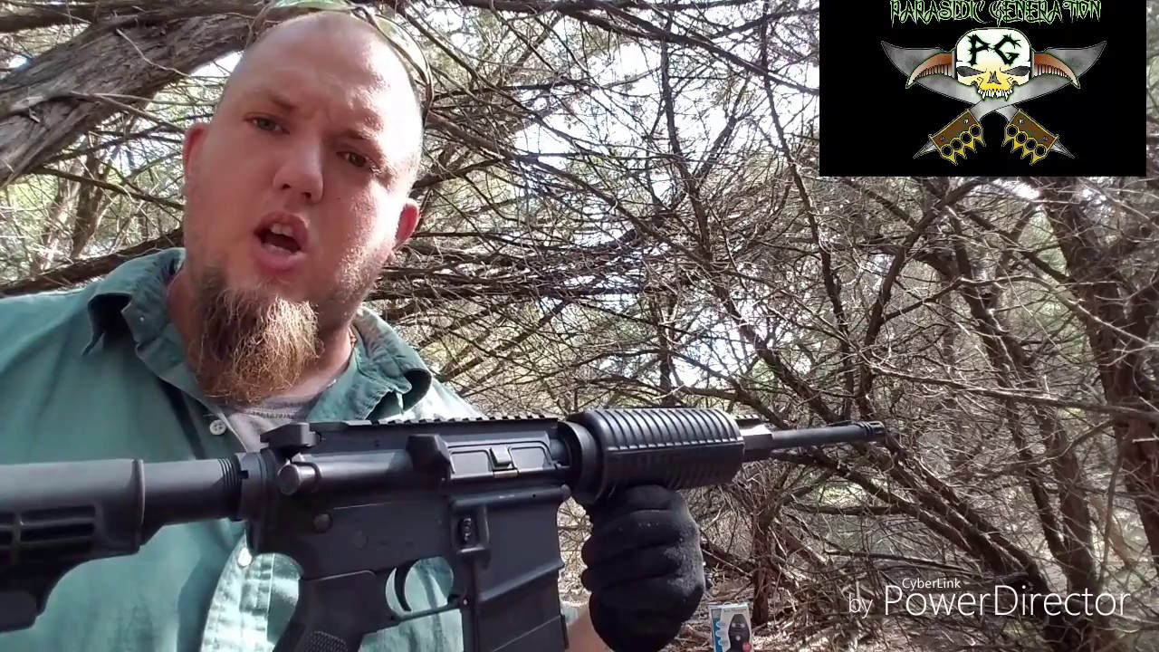 AR-15 Without Sights Accuracy Test - YouTube