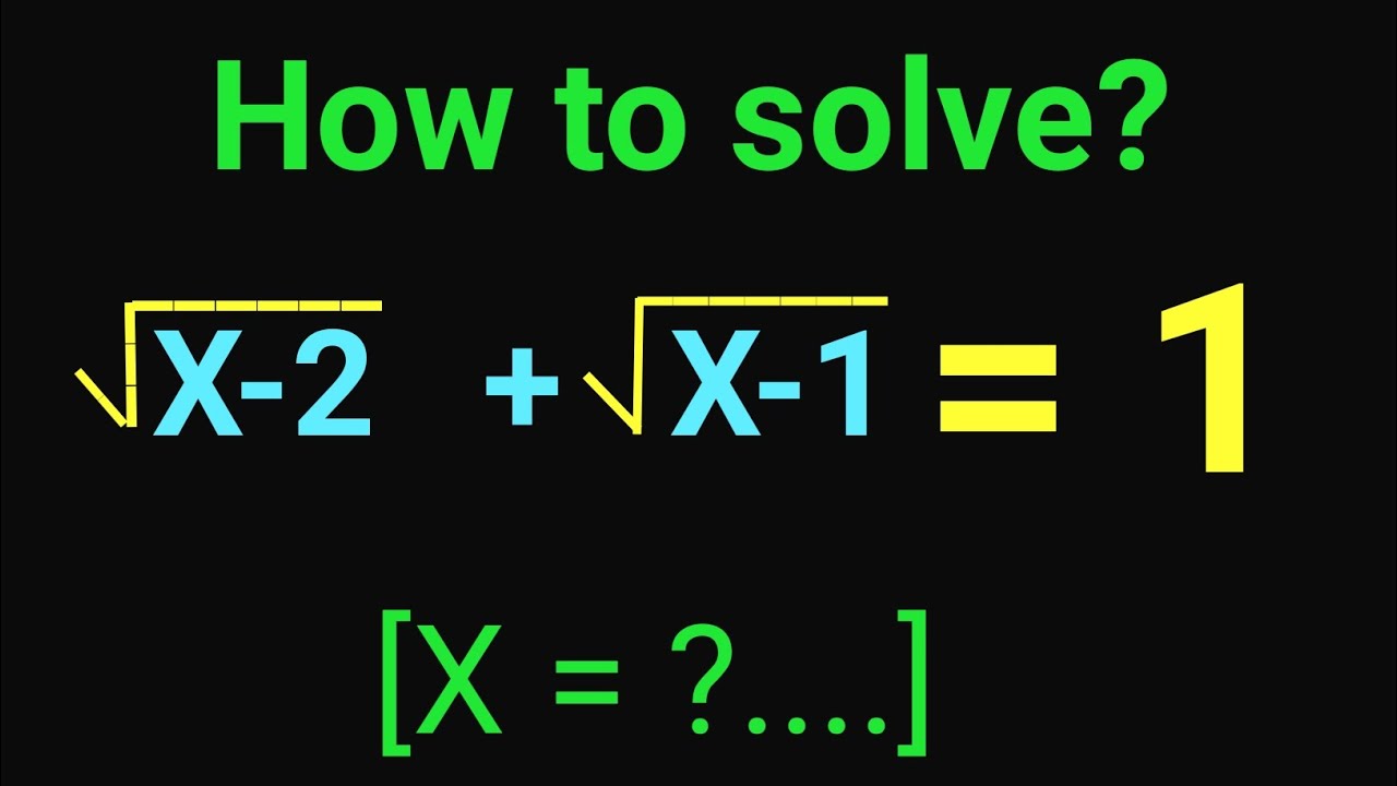A Nice Algebra Math problem l # Math Olympiad # U&I maths classes - YouTube