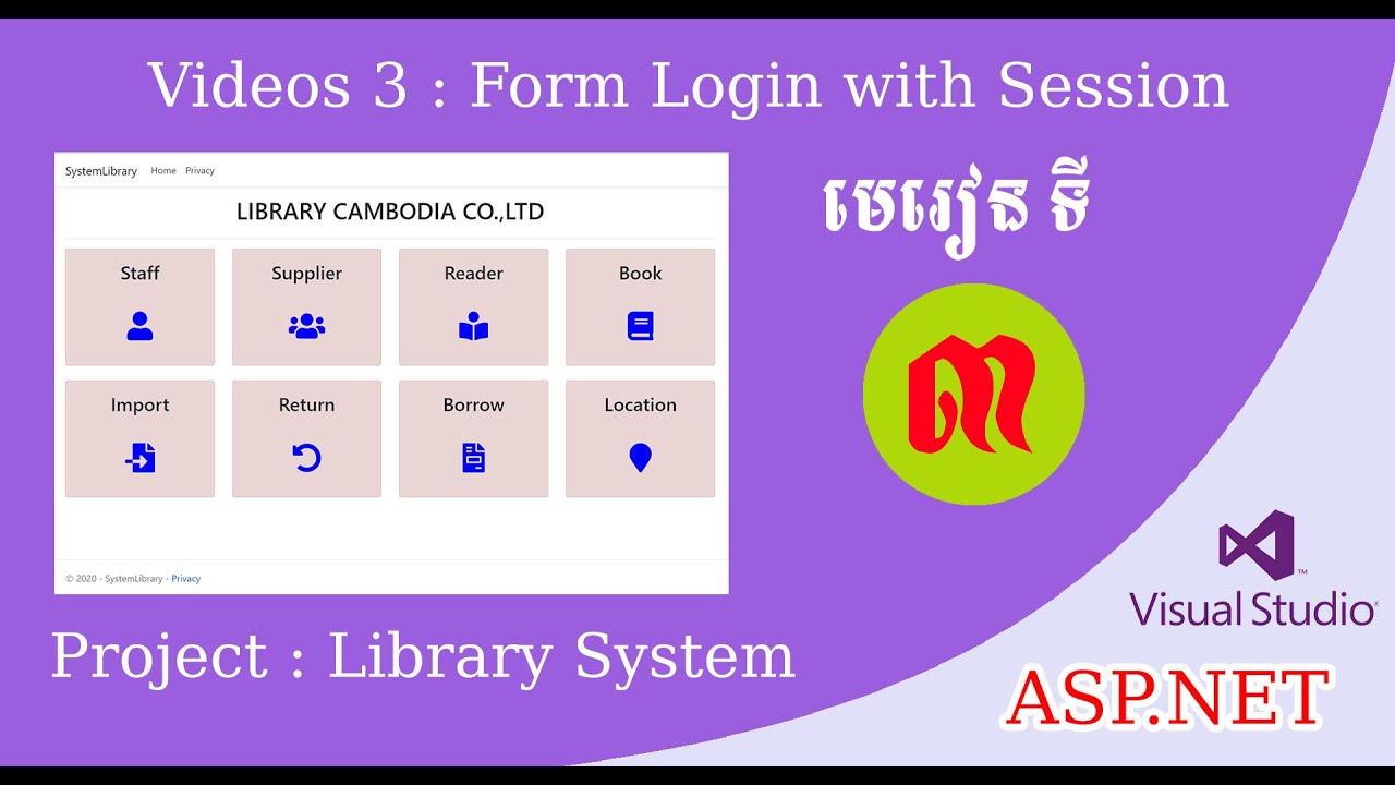 Lesson 3 - Form login with Session in ASP.NET || MVC - YouTube