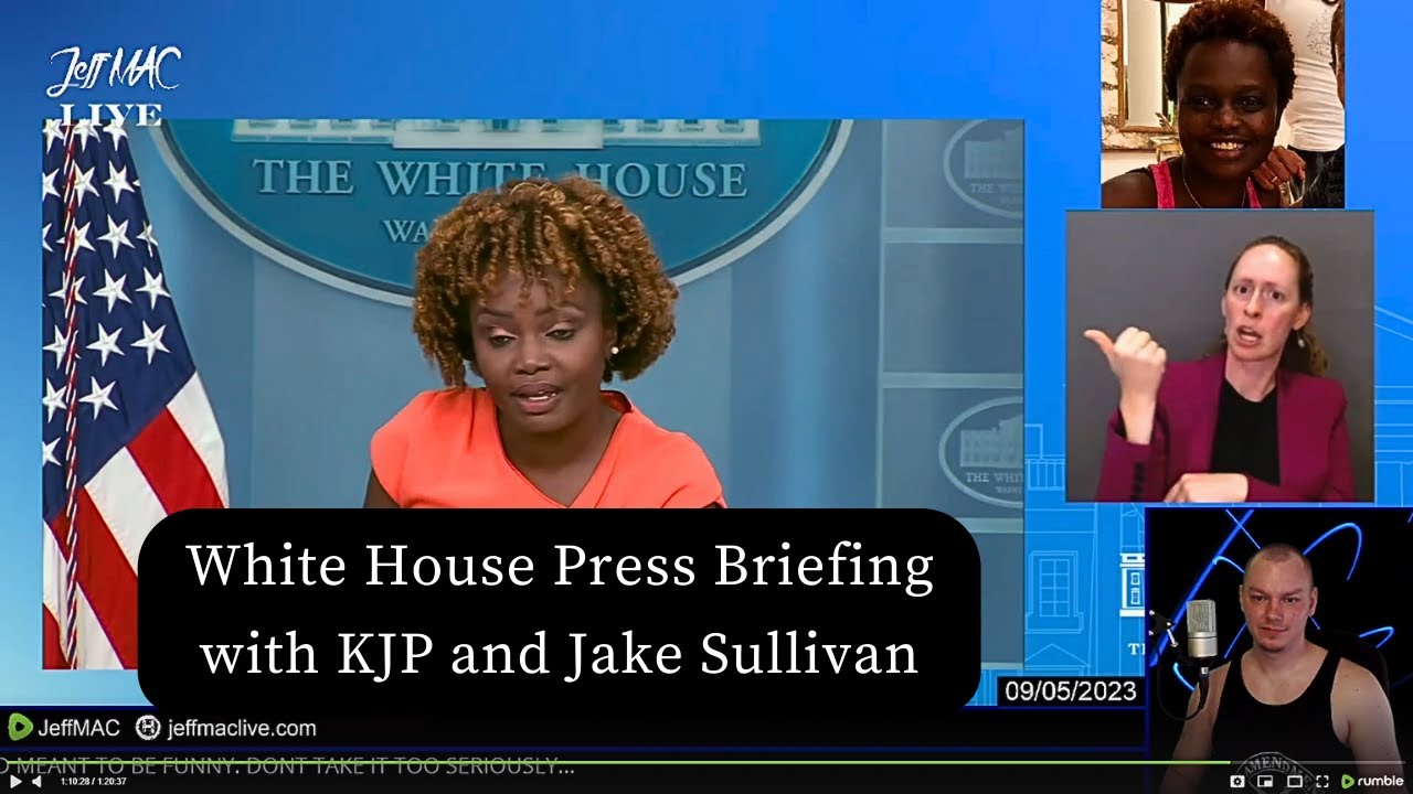White House Press Briefing with KJP and Jake Sullivan - YouTube