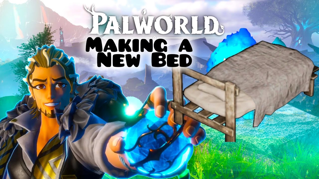 Palworld making a new Bed #3danimation - YouTube
