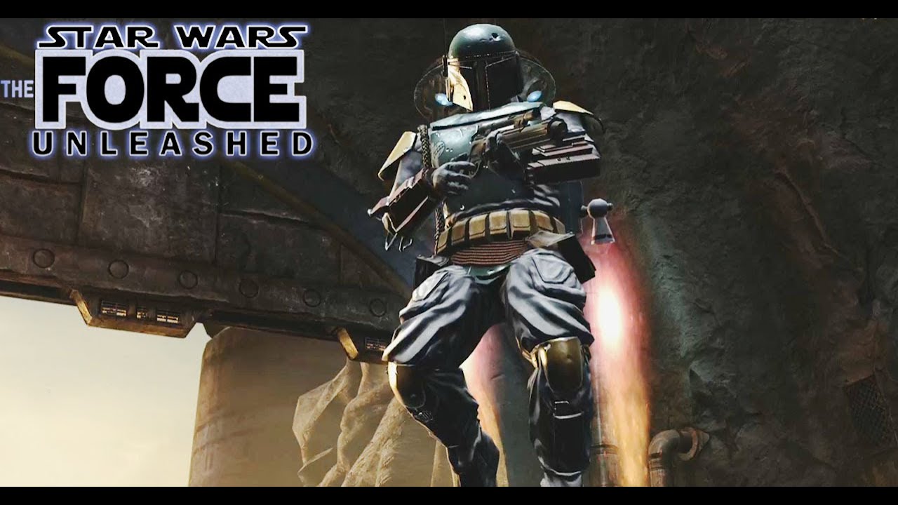 Bobba Fett Boss Fight - Star Wars The Force Unleashed (#StarWars Bobba ...