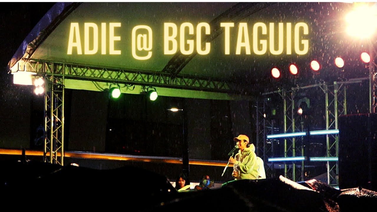 Adie Garcia at BGC Taguig - YouTube