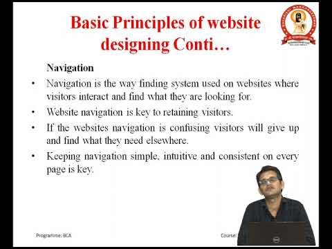 Basic Principles of Website Design - YouTube