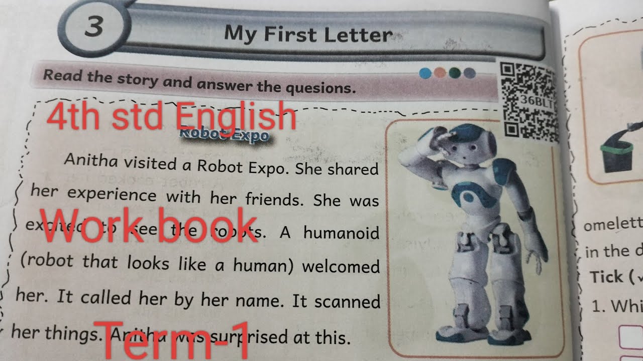 3.My First Letter (4th std) English Work book - YouTube
