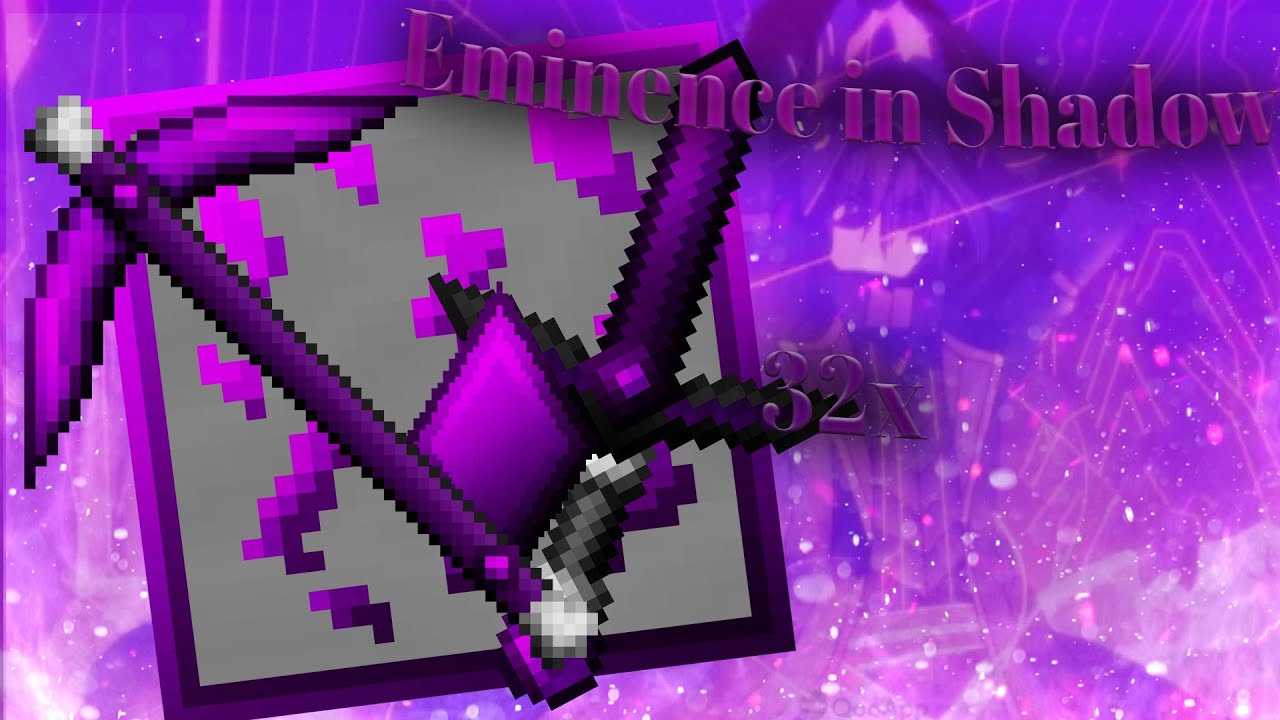 Eminence in Shadow 32x MCBE PvP Texture Pack (1.20+) | FPS BOOST Best ...