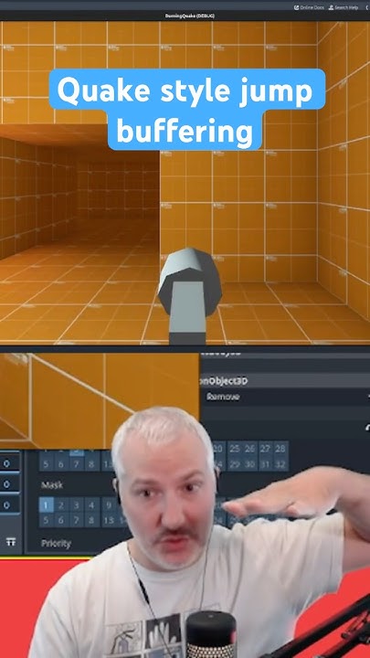 Quake style jump buffering #gamedev - YouTube