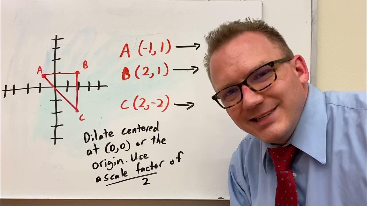 Dilations and Similar Figures - YouTube