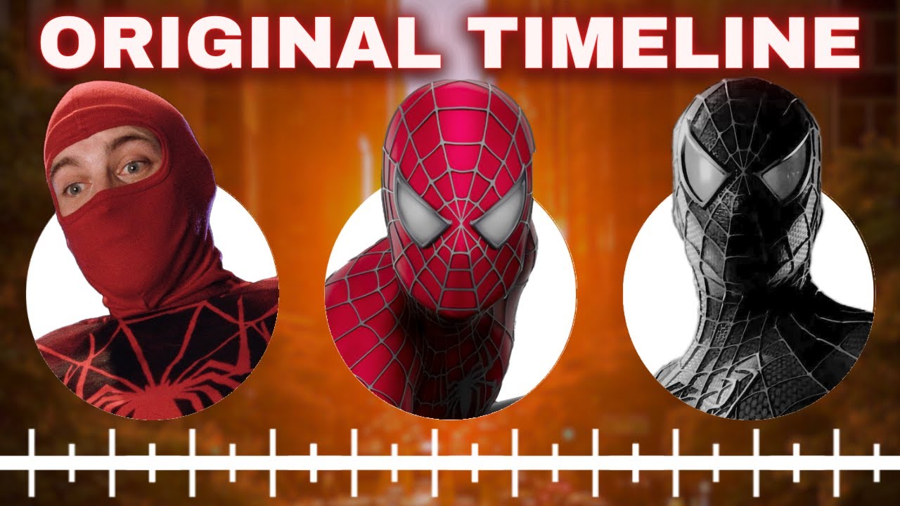 The ORIGINAL TIMELINE for Sam Raimi's SPIDER-MAN TRILOGY (Before No Way ...