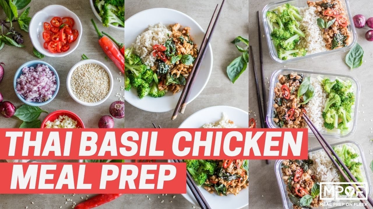 Thai Basil Chicken (Pad Krapow Gai) - How to Make Spicy Basil Garlic ...