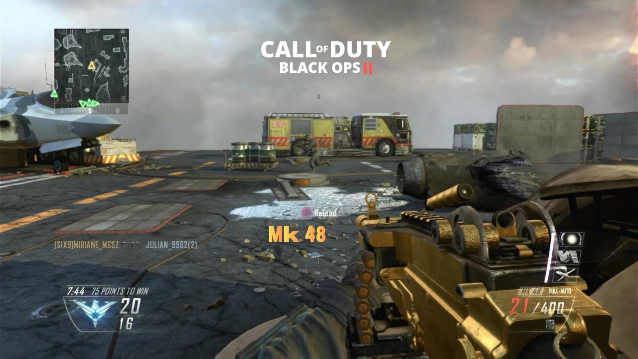 Usando la Mk 48 en Call of Duty Black Ops 2 - YouTube