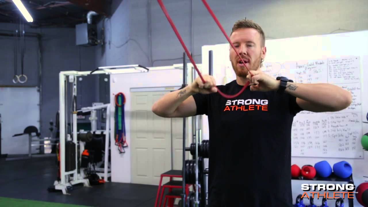 Band Neck Pull - YouTube