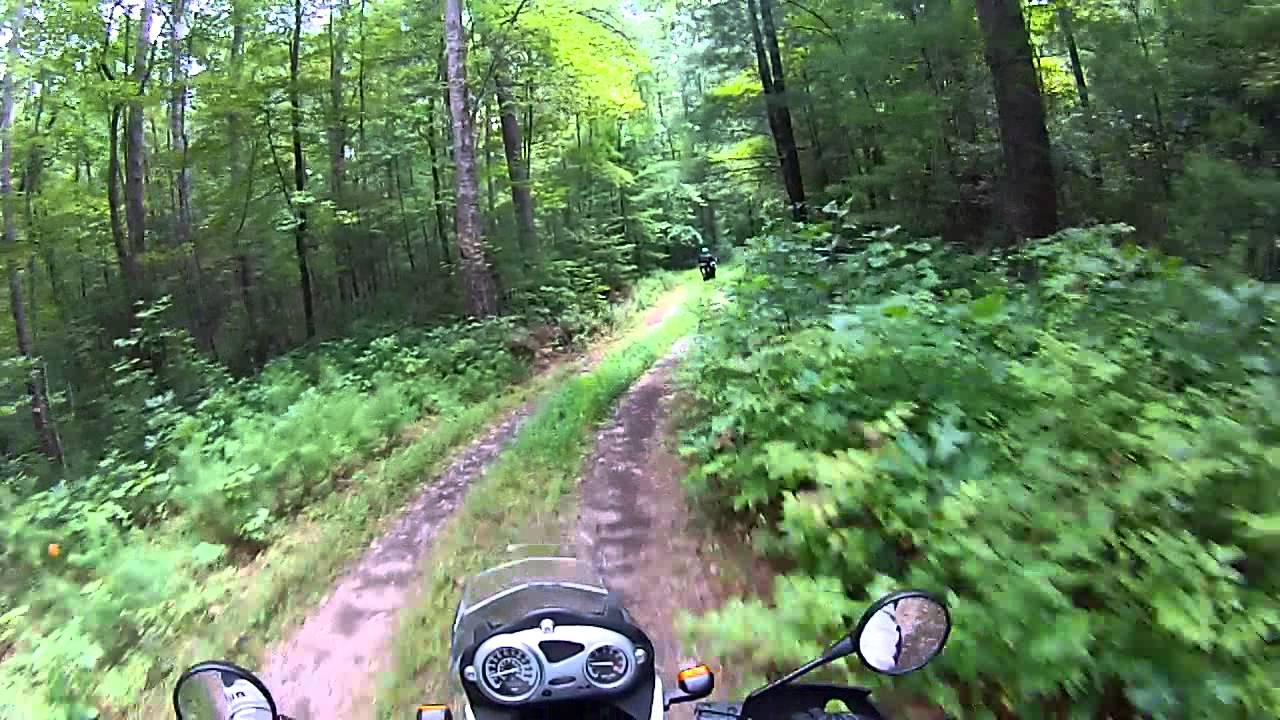 Forestry Service Road 696 Northeast Georgia Dual Sport - YouTube