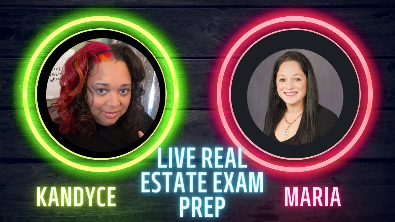 Real Estate Exam Vocabulary Study Session with PrepAgent Tutors Maria ...