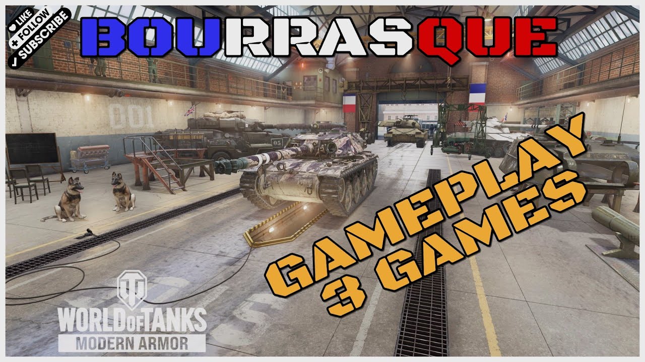 World of Tanks Console BOURRASQUE GAMEPLAY OP TANK 3 GAMES WOTC EPIC ...