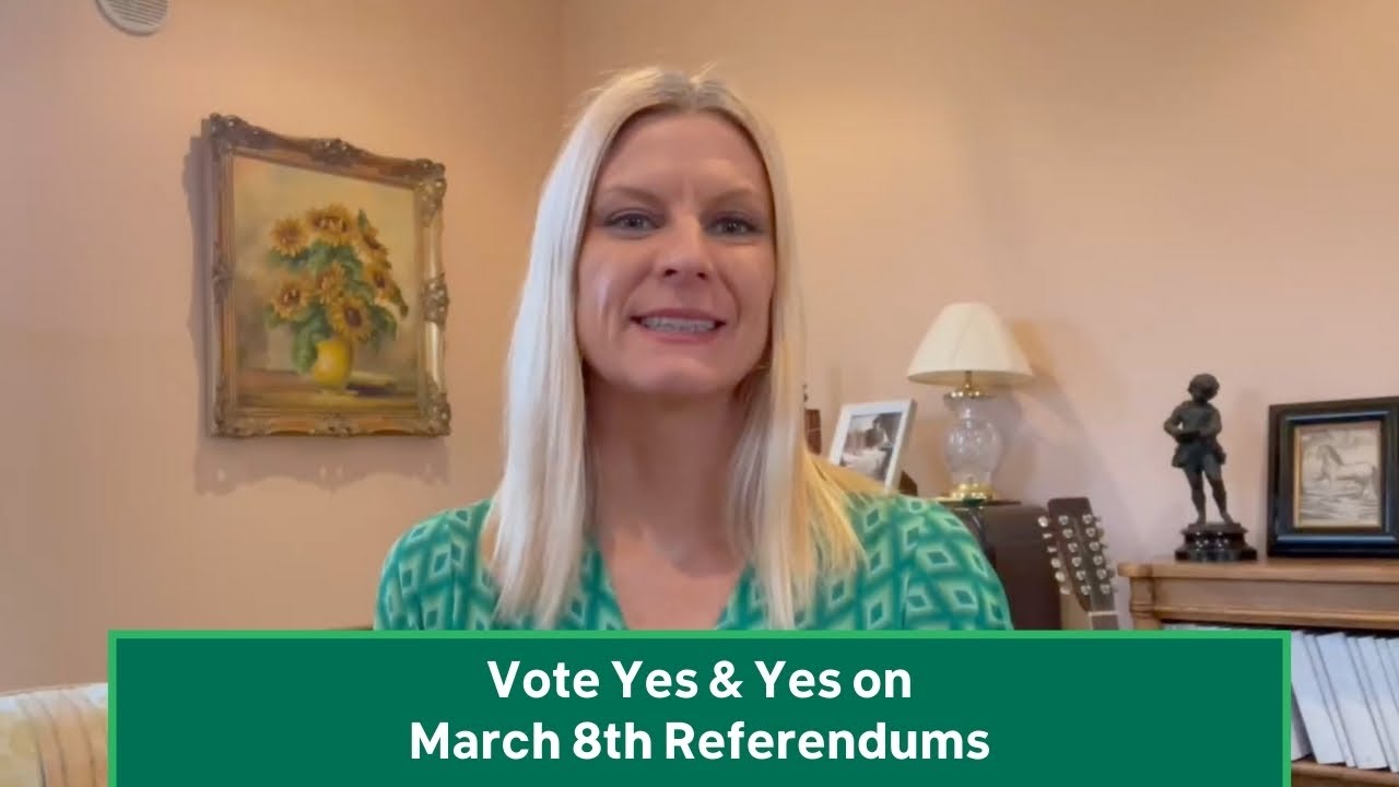 Vote #YesYes on March 8th Referendums - YouTube