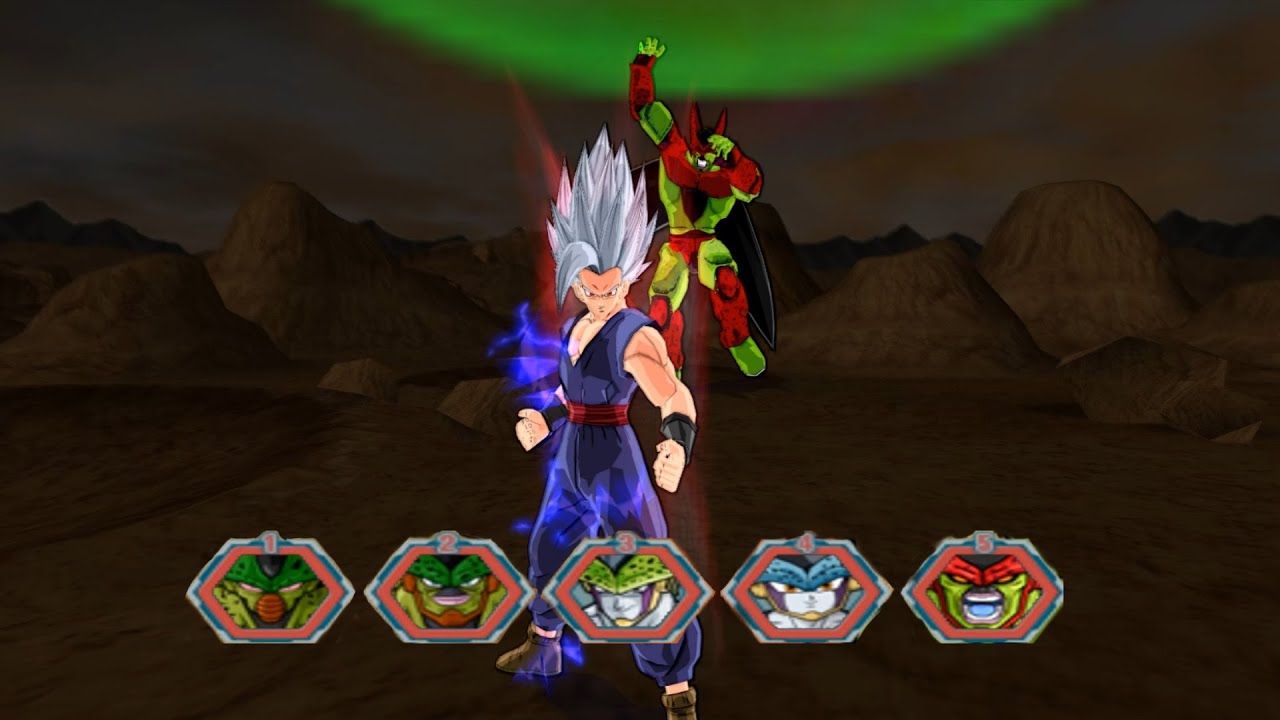 【TAS】Gohan Beast VS Cell All Forms (God of Destruction) | DBZ: Budokai ...