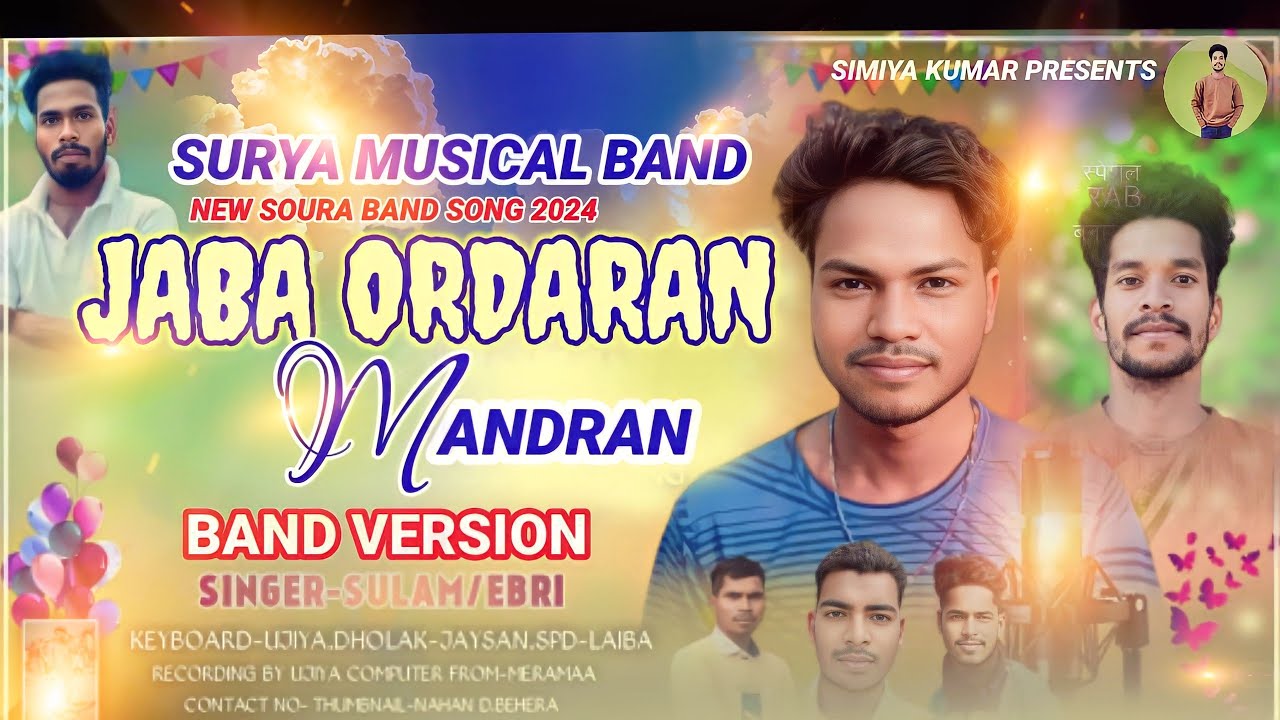JABA ORDAR MANDRA//NEW CHRISTIAN SOURA SONG//SULAM//SIMIYA KUMAR/SURYA ...