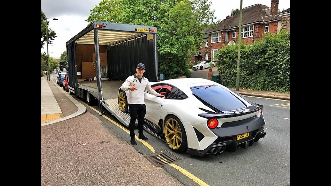 DELIVERY OF OUR BRAND NEW CUSTOM FERRARI F2X LONGTAIL! - YouTube