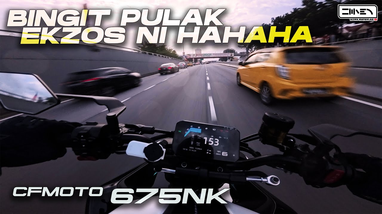 OFF ENGINE JAP, PERANG SANGAT EKZOS NI ! CFMOTO 675 NK 2025 [4K] - YouTube