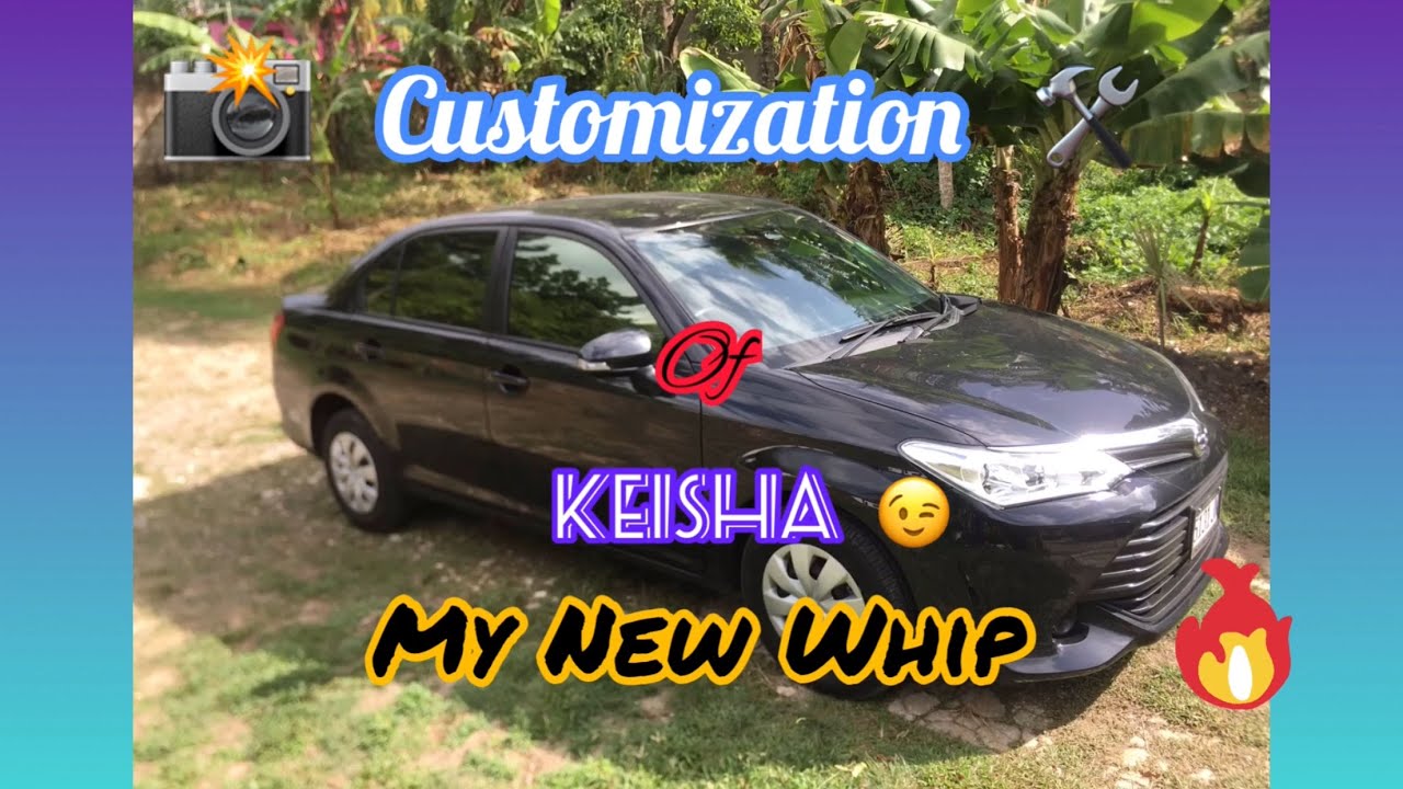 Car customization Toyota Axio - YouTube