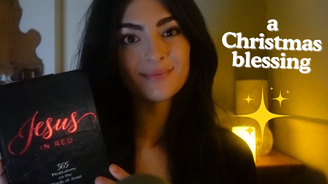 A Christmas Devotional ASMR| Relaxing Christian Bible ASMR - YouTube